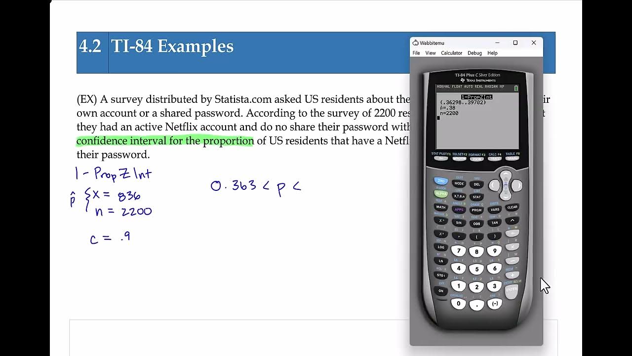 math104 4 2 ti84 - YouTube