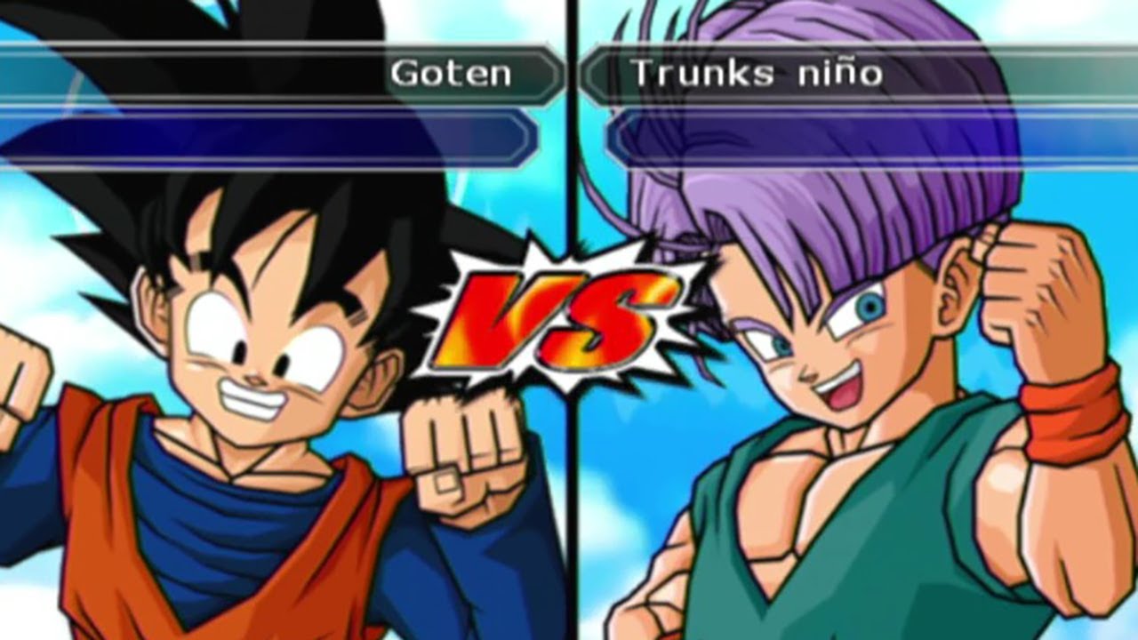 Goten Vs Trunks "BATALLA EPICA" | Dragon Ball Z Budokai Tenkaichi 2 - YouTube