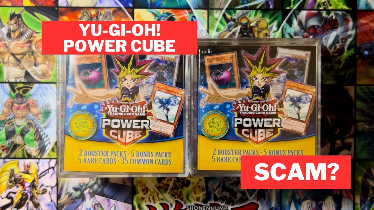 2 YU-GI-OH POWER CUBE OPENING | WE PULLED A SECRET? - YouTube