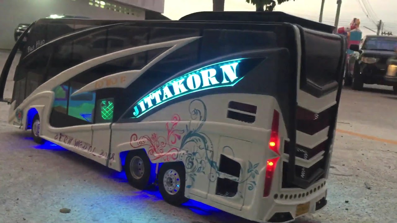 Bus RC 1/14 homemade - YouTube