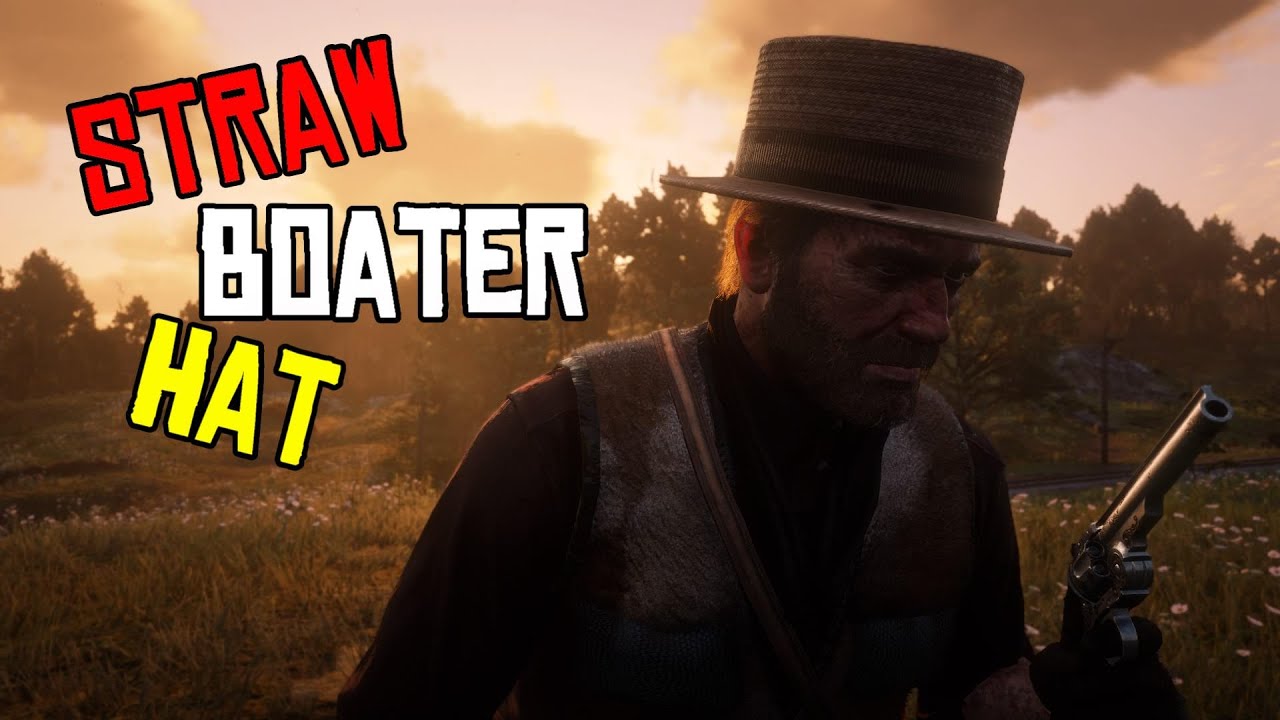 Arthur loses his mind looking for the Straw Boater Hat : Red Dead ...