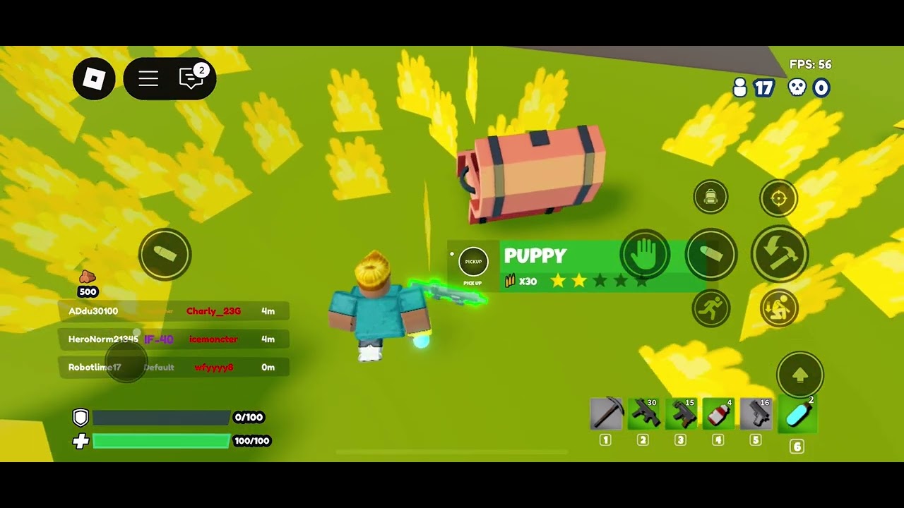 Playing fortblox - YouTube