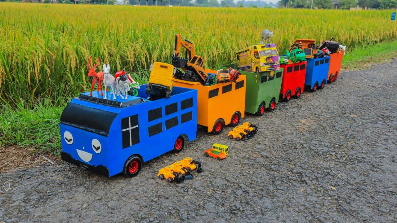 Mobil Truk Tronton Panjang Tayo Penuh Mobil Mobilan, Tank Truck ...