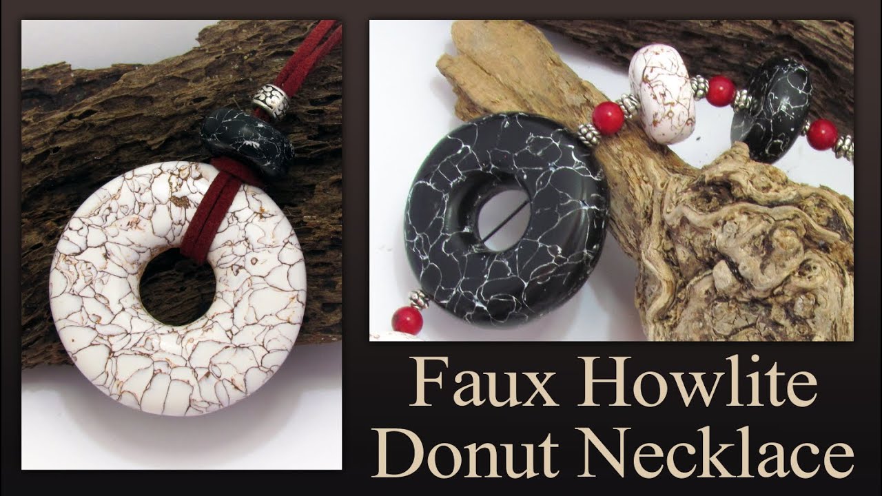 The Easiest Faux Stone Technique Using Polymer Clay - YouTube