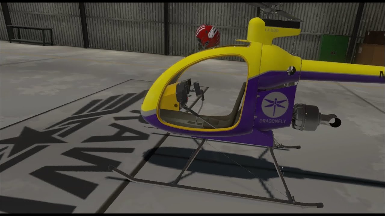 Ultrawings 2 Dragon Fly Helicopter ring course x2 - YouTube
