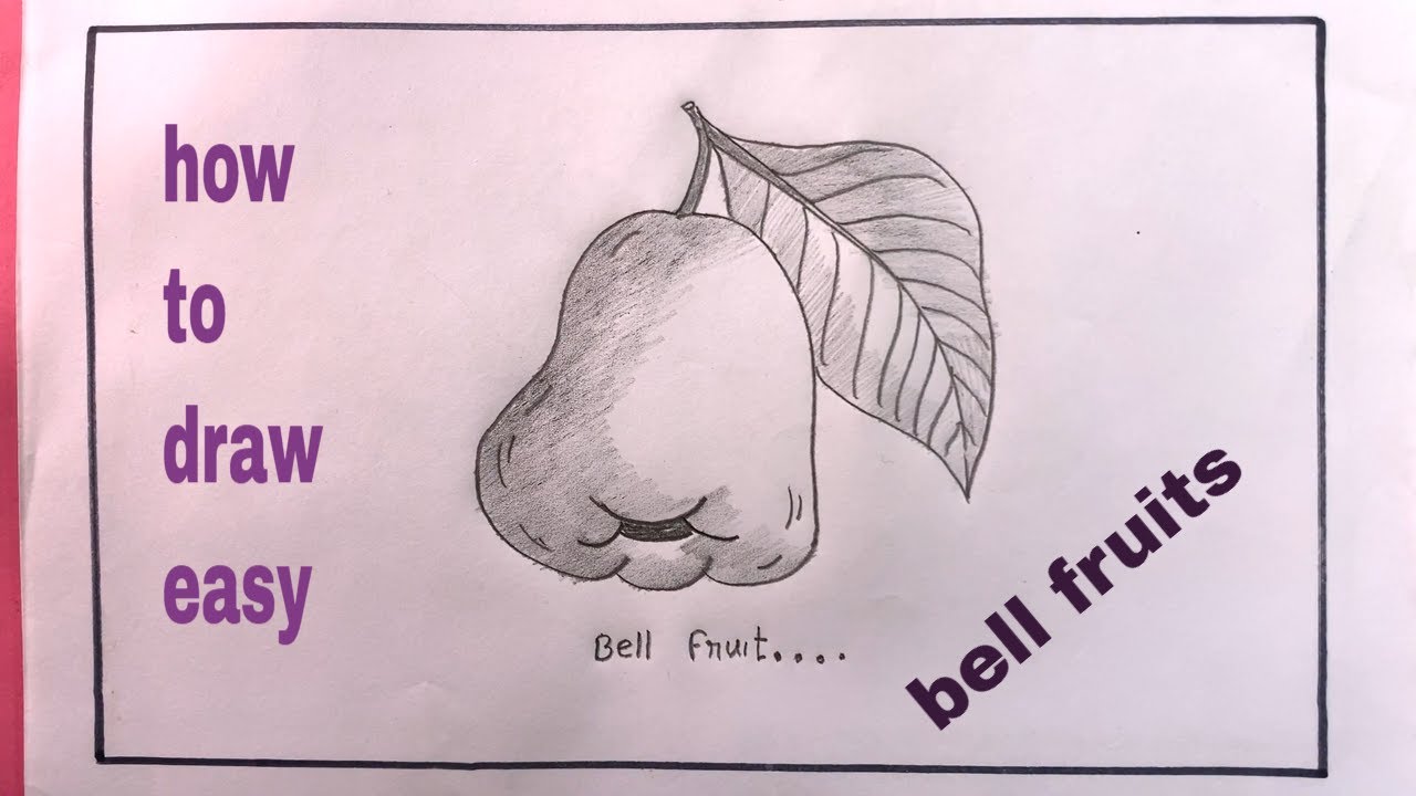 The BEST Way to Draw BELL FRUITS is Not What You Think - YouTube
