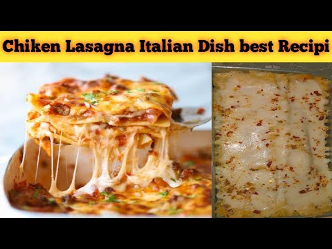 Chiken Lasagna recipi|Italian Dish|No Oven Lasagna - YouTube