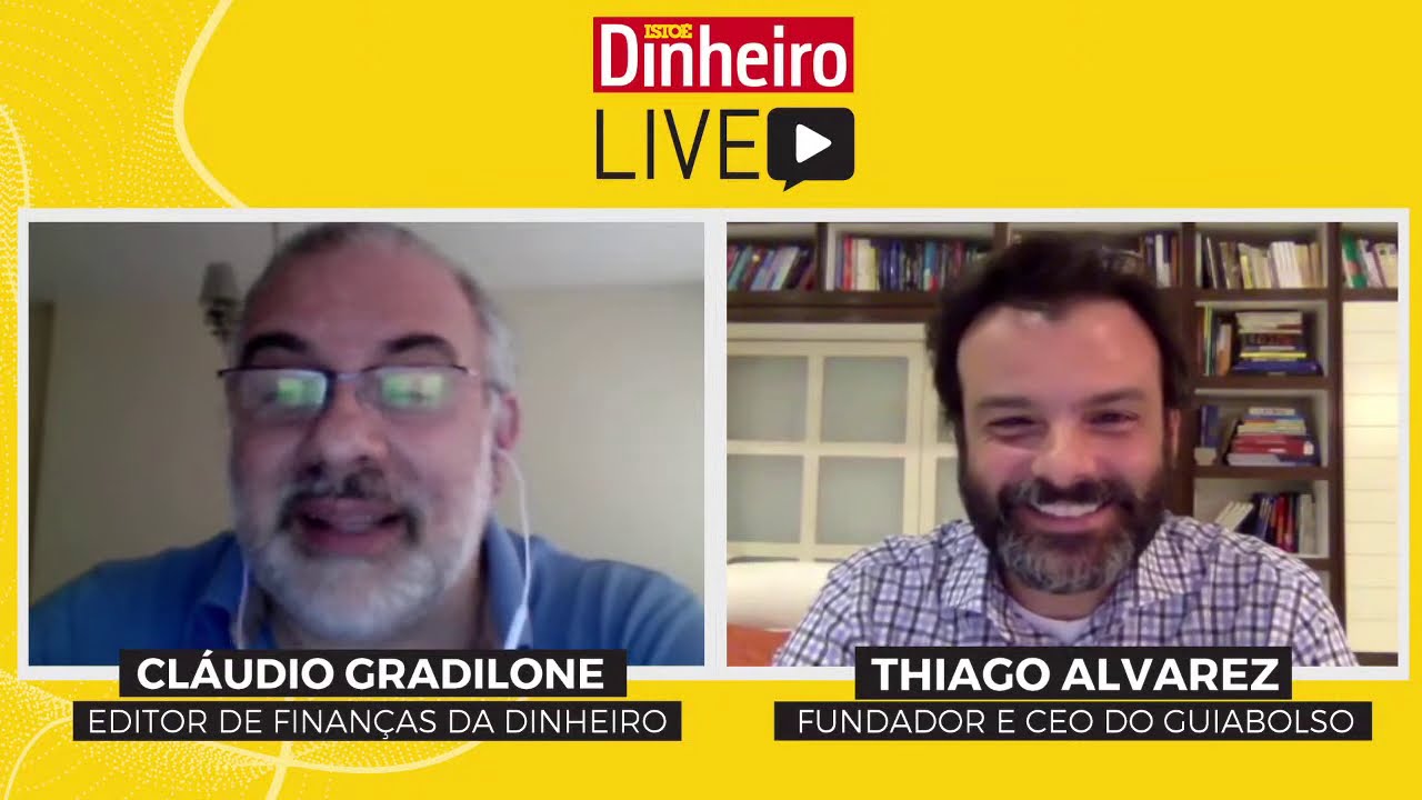 Live Dinheiro - Thiago Alvarez, fundador e CEO do Guiabolso - YouTube