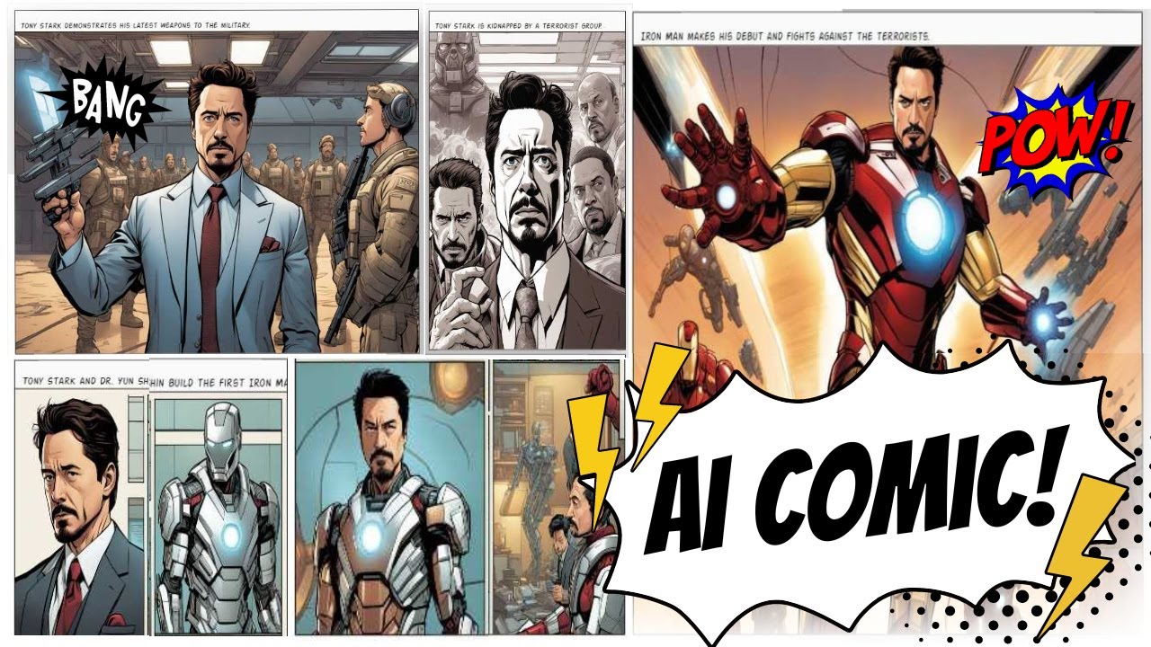 AI Comic Factory 무료로 마블같은 만화책을 만들수 있다니 놀랍네요! - YouTube