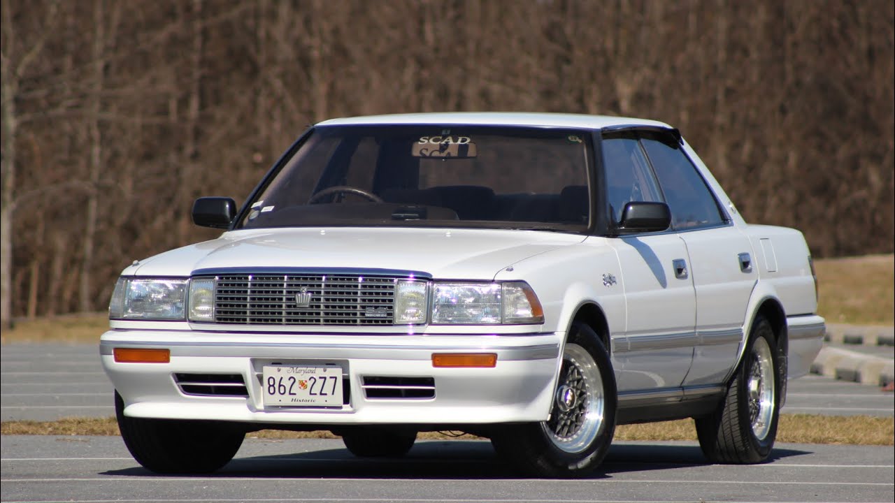 Toyota Crown ms137 3 дня на морозе -33 запуск 7m-ge - YouTube