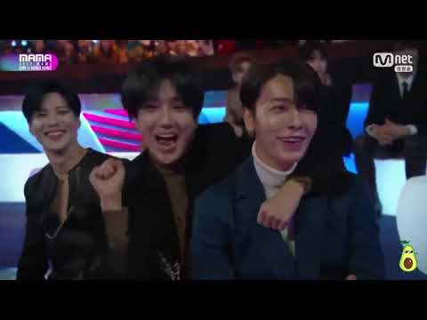 Super Junior Donghae's Reation Focus  at MAMA 2017 HongKong