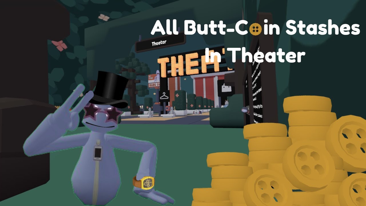 All Butt-Coin Stashes in Theater - YouTube