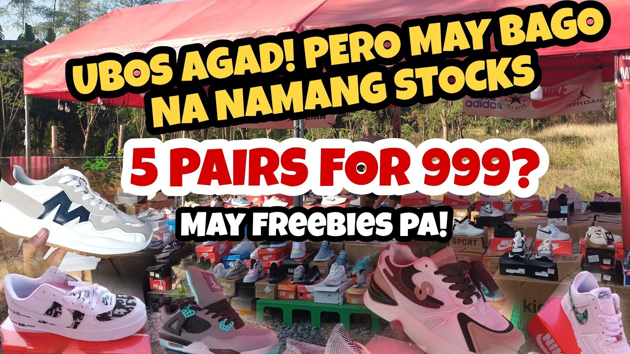 Ubos Kaagad Pero may Bagong Stocks na ulit! 5 Pairs for 999 Pang ...