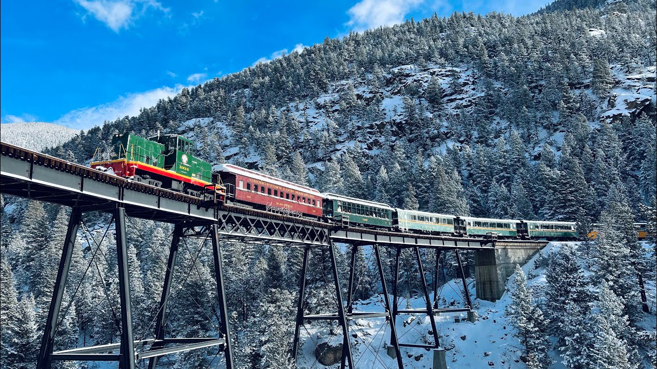 Georgetown Loop Railraod in the Winter Season! - YouTube