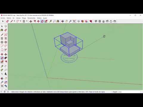 HERRAMIENTA ROTAR SKECTCHUP ( ángulos) - YouTube