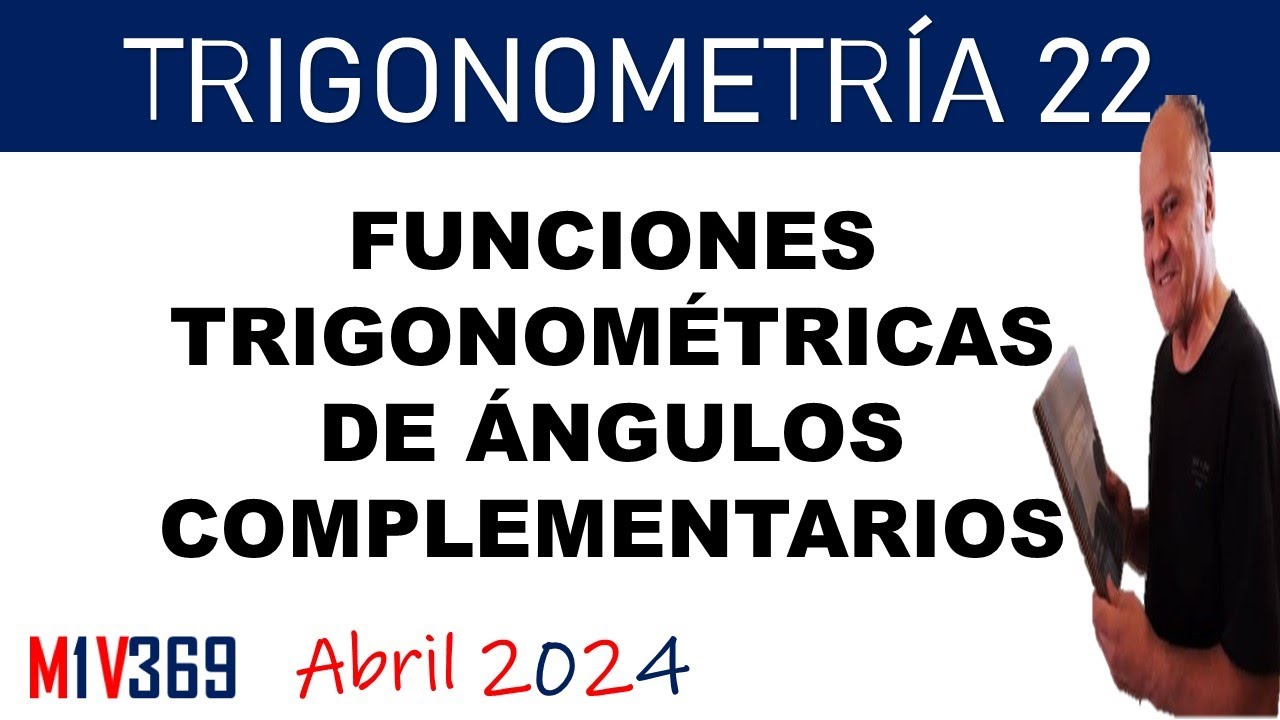 Funciones TrigonomÉtricas De Ángulos Complementarios Youtube