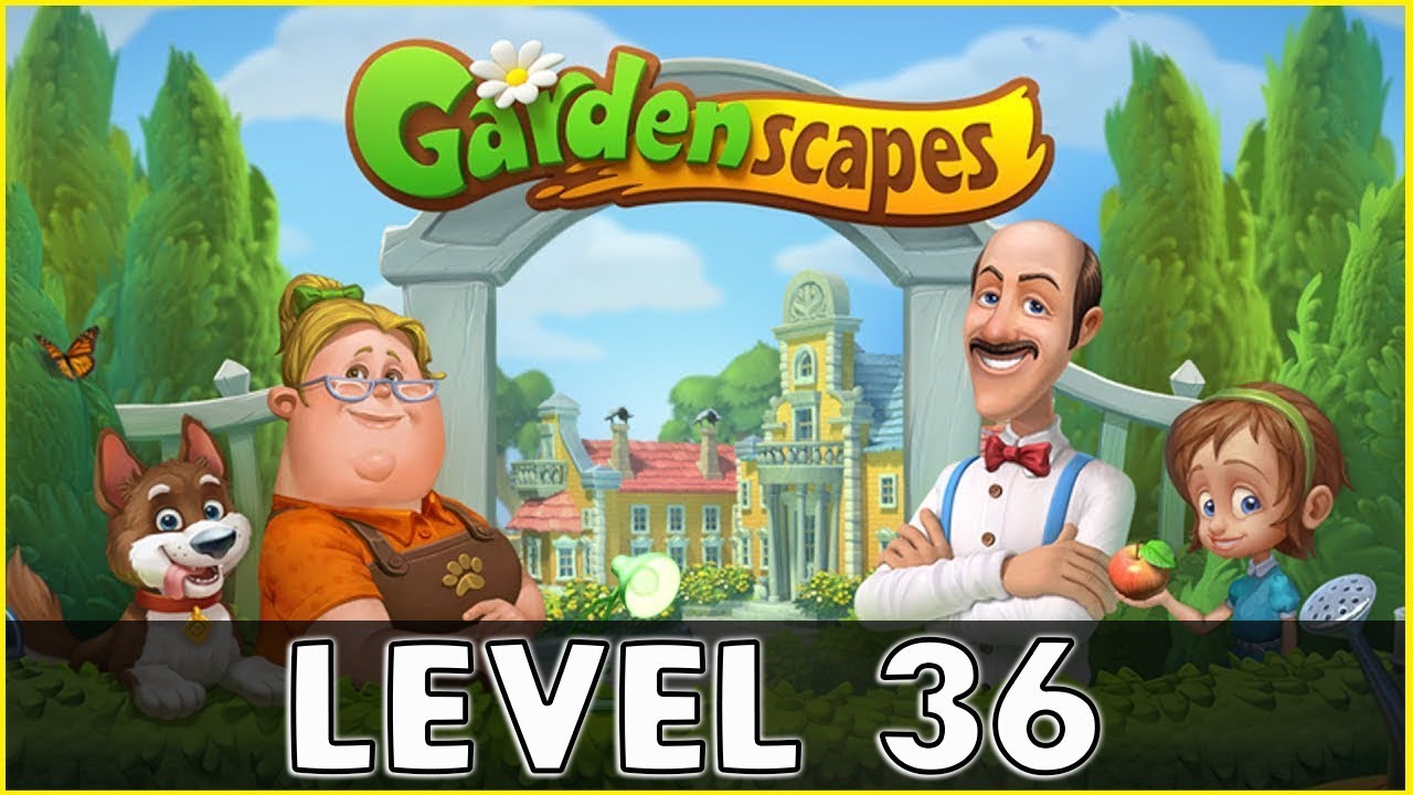 Gardenscapes Level 36 | No Boosters - YouTube