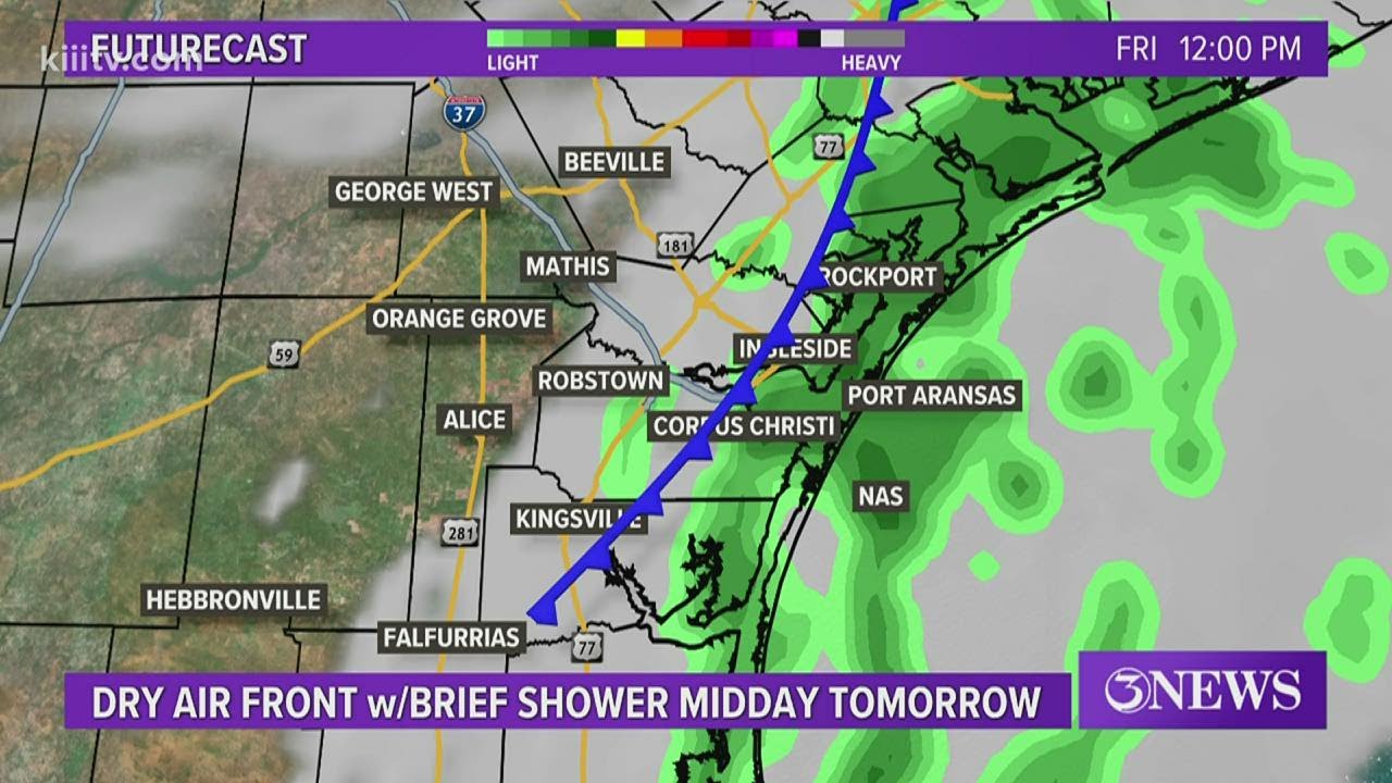 Bill Vessey's Forecast for South Texas - 3News at 5 - Thursday, March 4 ...