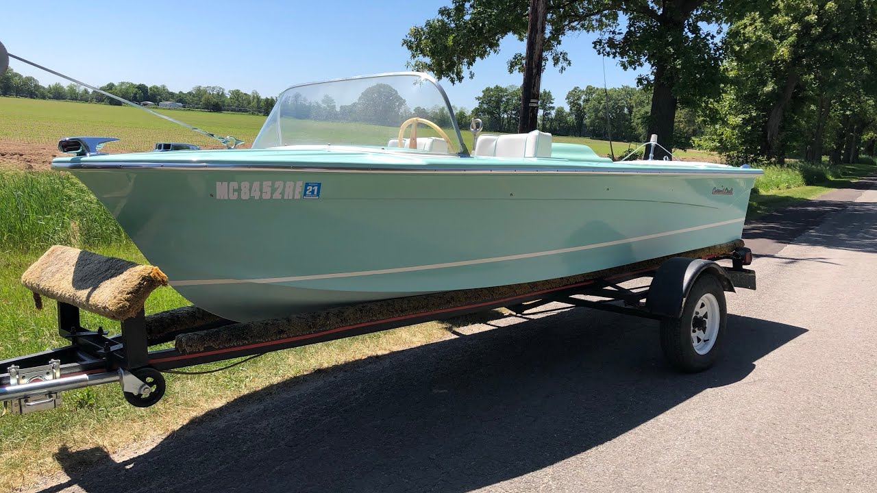1966 Correct Craft Skylark #nautique #correctcraft #vintage #boat - YouTube
