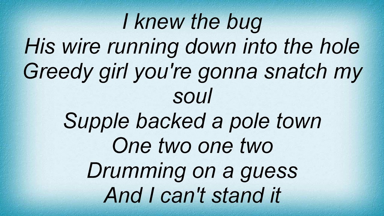 Soul Coughing - The Bug Lyrics - YouTube
