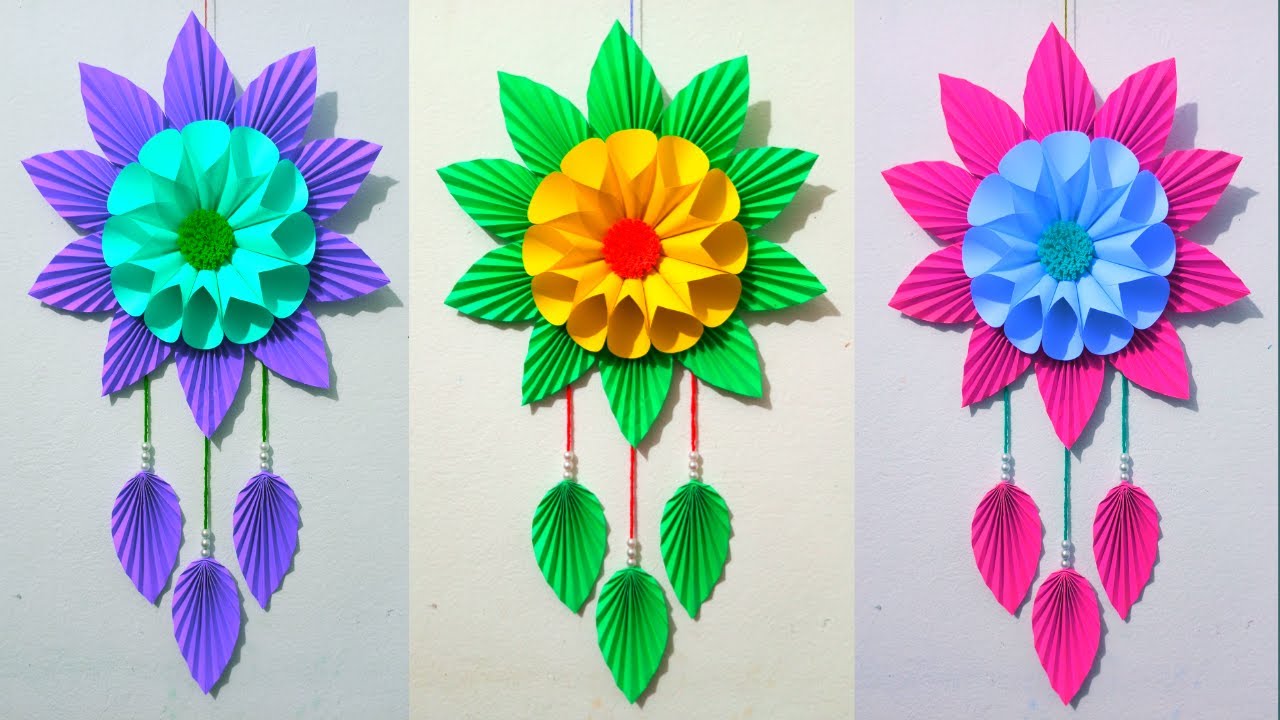 Kagojer Ful Banano | কাগজের ফুল #3 - YouTube