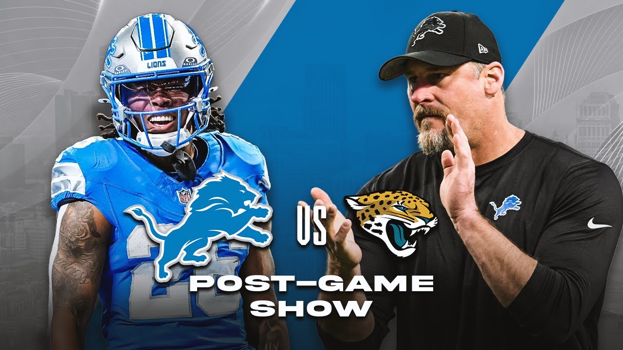 Detroit Lions vs Jacksonville Jaguars LIVE Post Game Show - YouTube