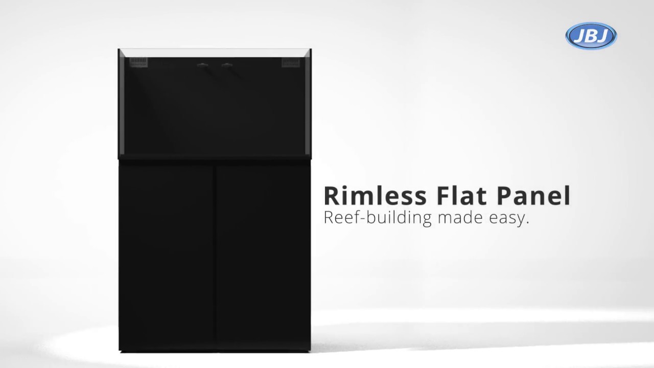 JBJ Rimless Flat Panel Aquarium - YouTube