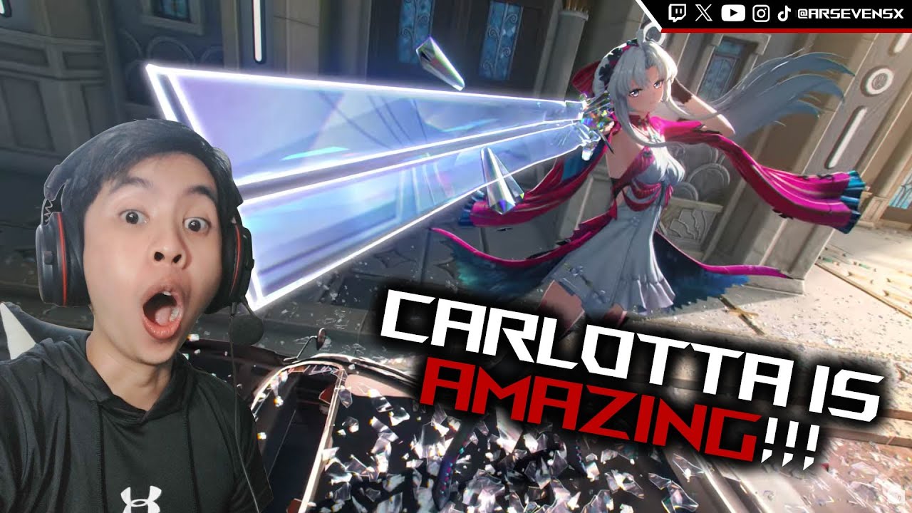WUTHERING WAVES 2.0 CARLOTTA RESONATOR SHOWCASE - KHAEL'S REACT # ...
