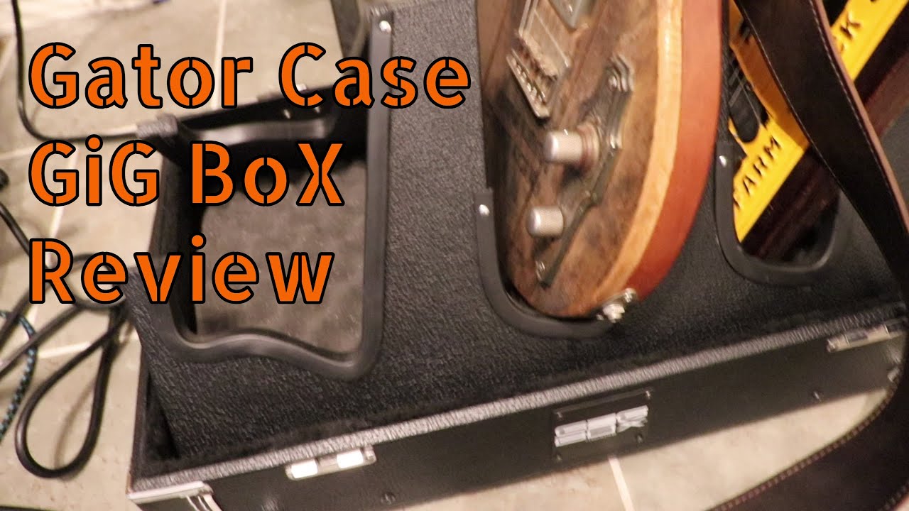 Gator Case Gig Box Review (AND Pedal Board Rebuild) - YouTube