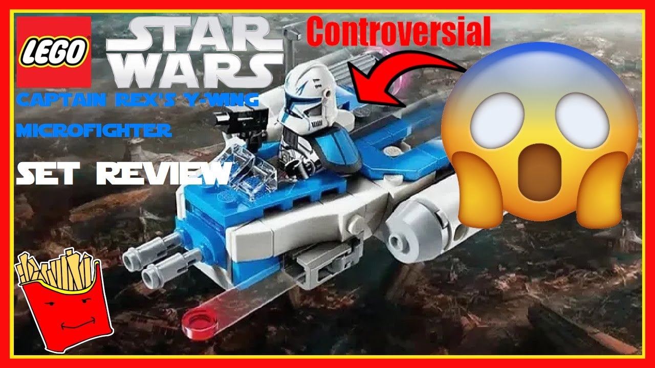 LEGO StarWars 2024 Set Review - Captain Rex's Y-Wing Microfighter ...