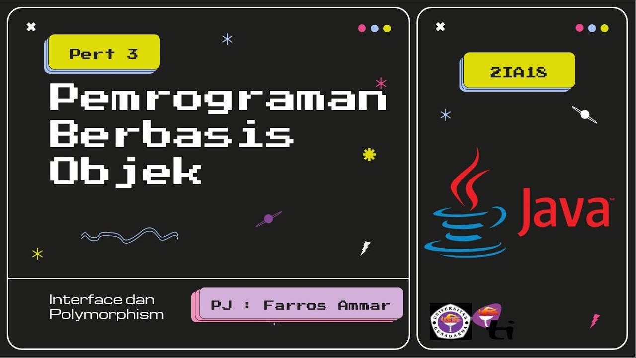 [LAB TI] Praktikum Online Pemrograman Berbasis Objek - Polymorphism M3 - YouTube