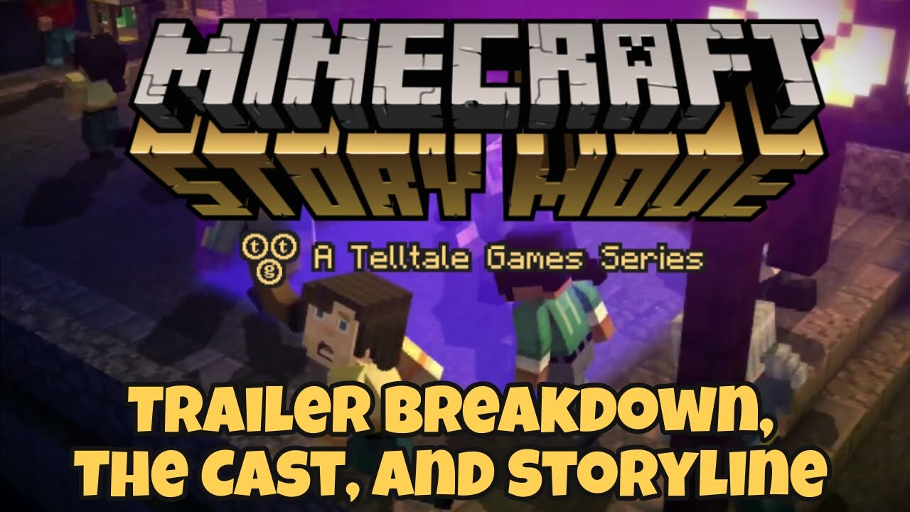 Minecraft: Story Mode - Trailer Breakdown - Storyline - Details - YouTube