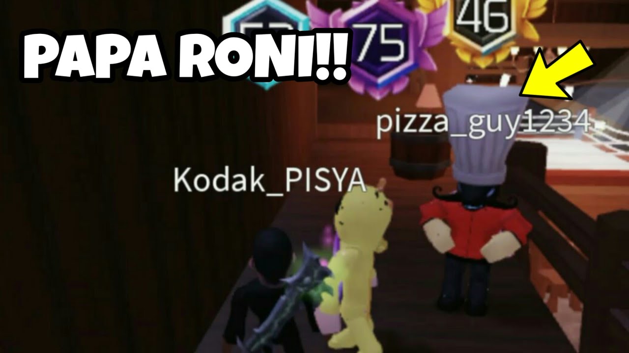 I Found Papa roni on Trading server in Survive the killer | [ROBLOX ...