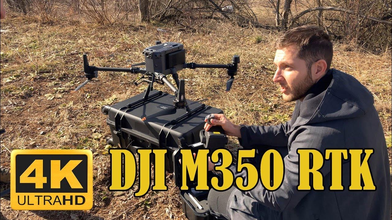 DJI Matrice 350 RTK + Zenmuse L2 LiDAR - unboxing and first takeoff - YouTube