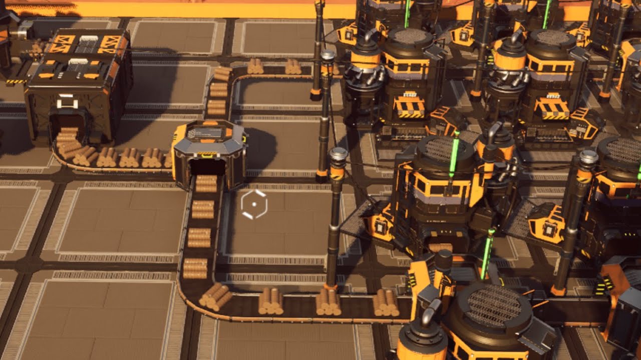 Satisfactory. Making an early game biomass power plant - YouTube