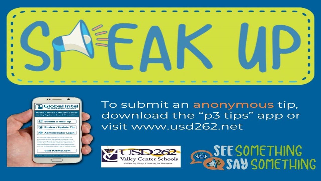 USD 262 - Speak Up Program Ad Video - YouTube