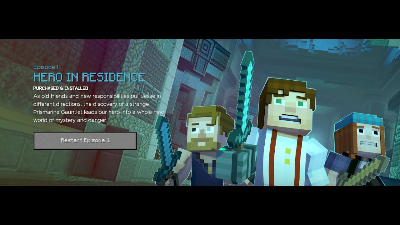 Minecraft Story Mode 26.Bölüm/26.Episode(Hero İn Residence) - YouTube