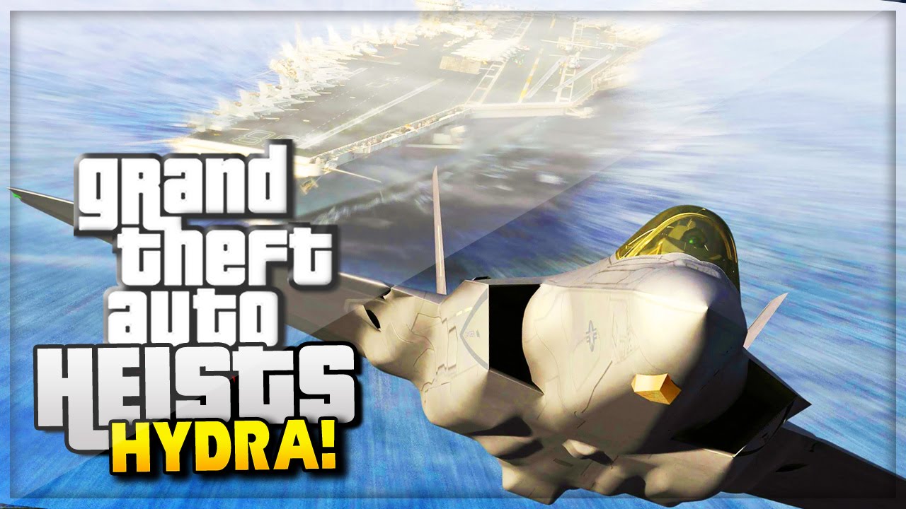 GTA 5 Online HEIST DLC New HYDRA Gameplay Trailer (GTA 5 Heist Update ...