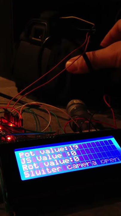 Monitoring canon dslr camera shutter with Arduino - YouTube