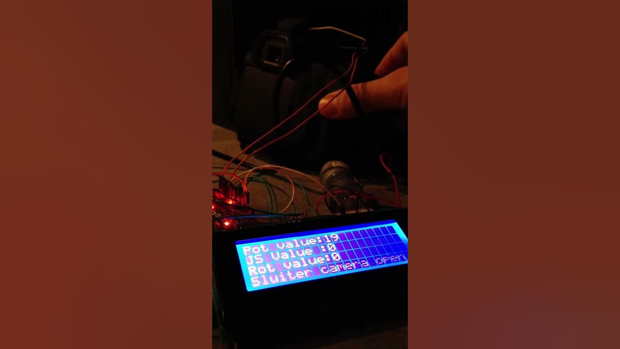 Monitoring canon dslr camera shutter with Arduino - YouTube