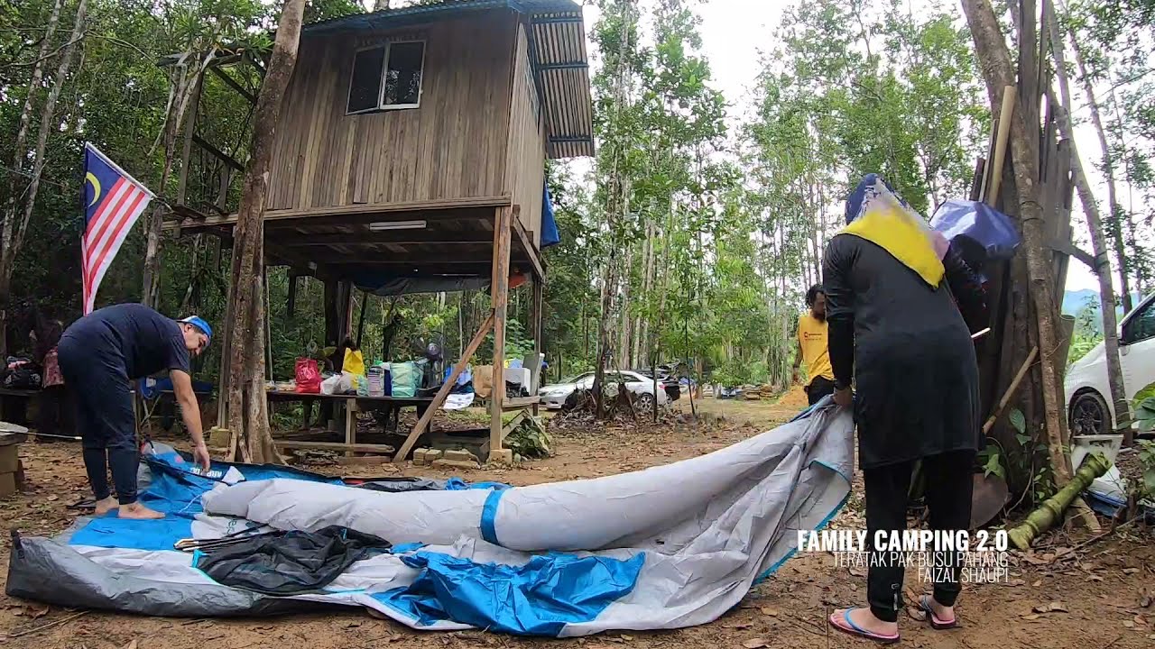 Family Camping at Teratak Pak Busu Pahang. #camping #pahang #family # ...
