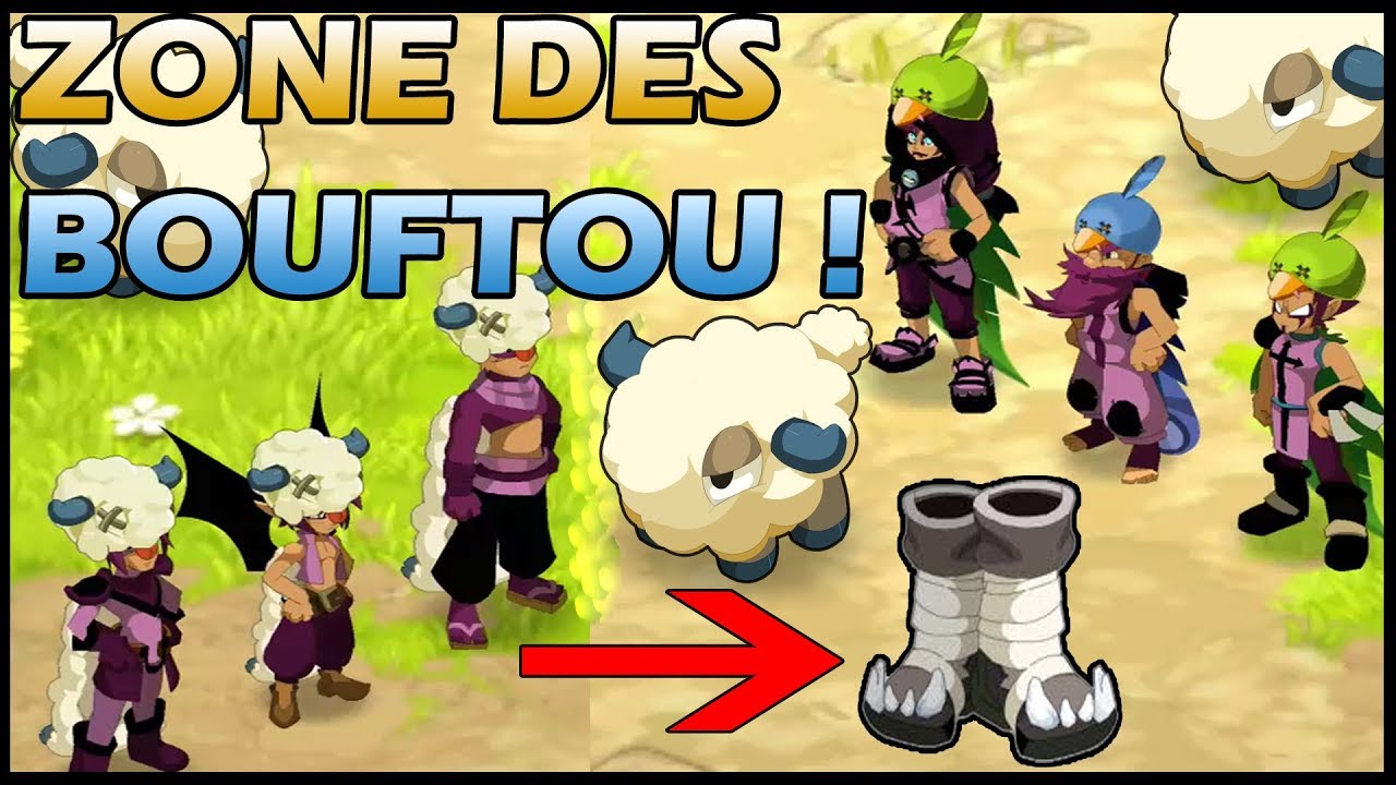 J-2 : La zone des Bouftou ! Drop , donjons , on se met très bien ...