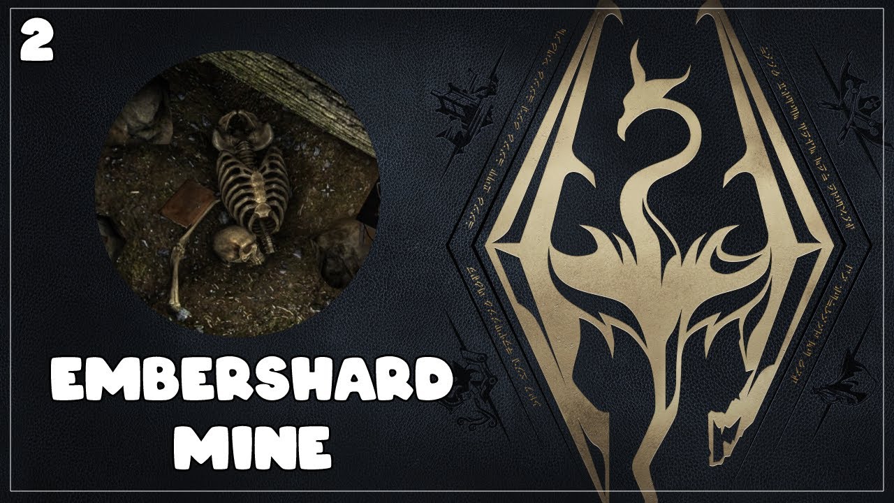 EMBERSHARD MINE - Let's Play Skyrim Anniversary Edition (Survival ...