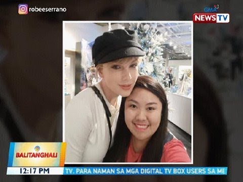 BT: Pinay sa Japan, naka-selfie si Taylor Swift