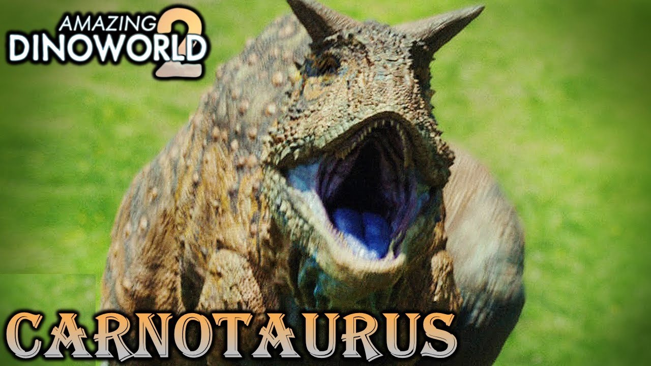 amazing Dinoworld 2 carnotaurus screen time - YouTube