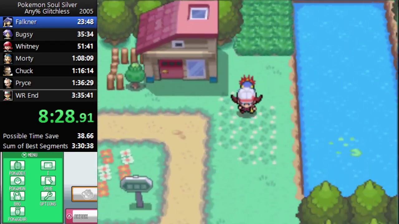 Pokemon Soul Silver Gameplay