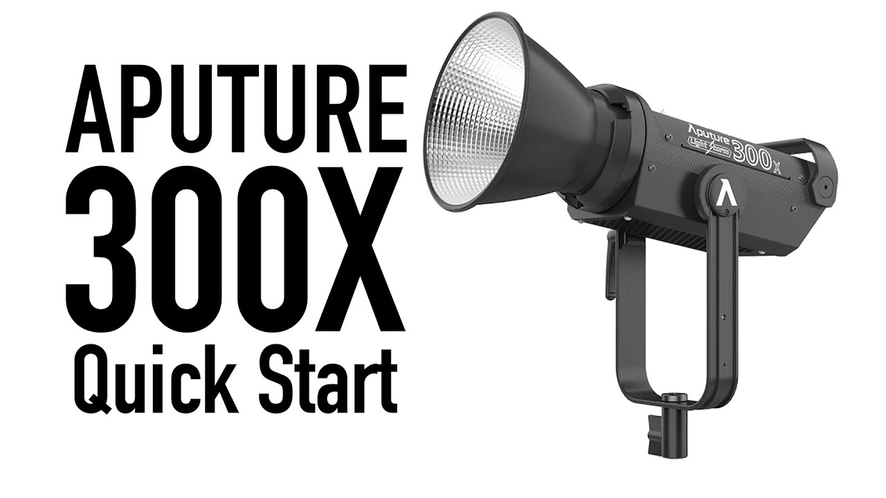 Aputure 300x Bi-Color LED Quick Start Guide - YouTube