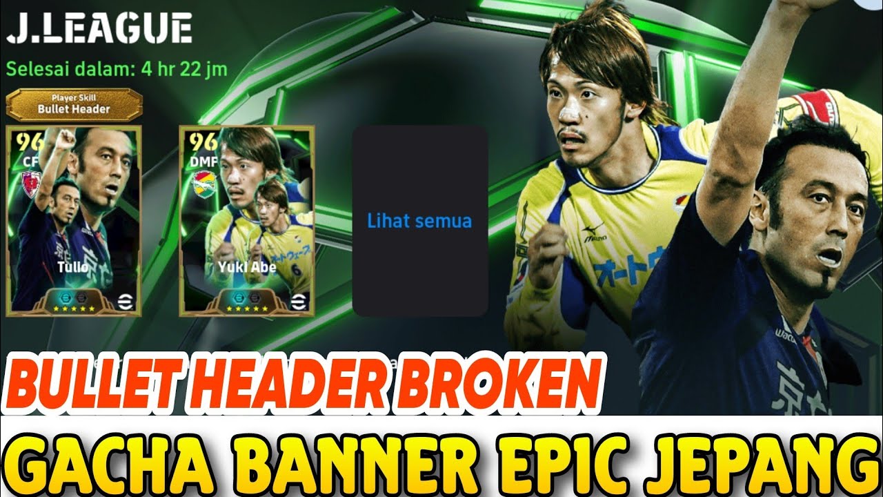 MEMBUAT TRICK GACHA AJAIB EPIC JEPANG🔥BULLET HEADER PERTAMA EPIC INI - EFOOTBALL 2025 - YouTube