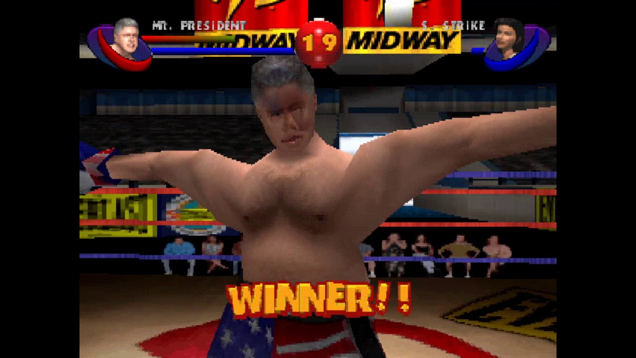 Ready 2 Rumble Round 2 Mr. President Bill Clinton - YouTube