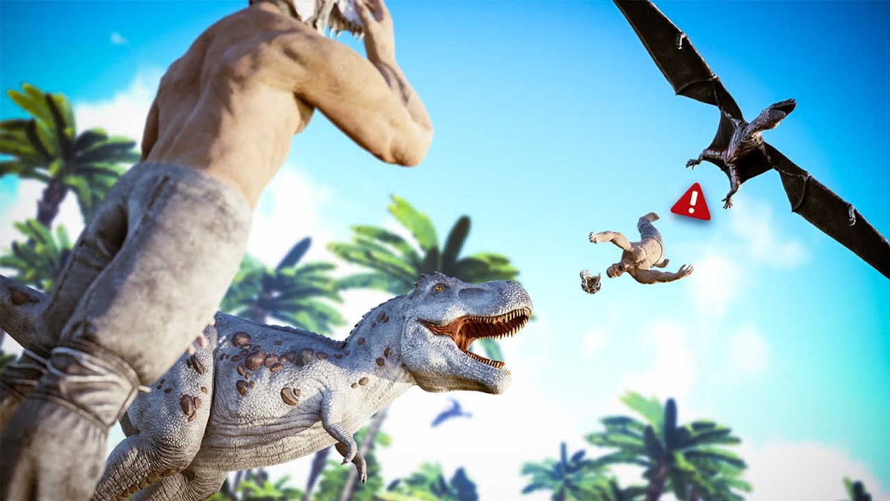 I FELL TO MY DEATH :( - Ark: The Ultimate Survivor (E3 - The Island ...